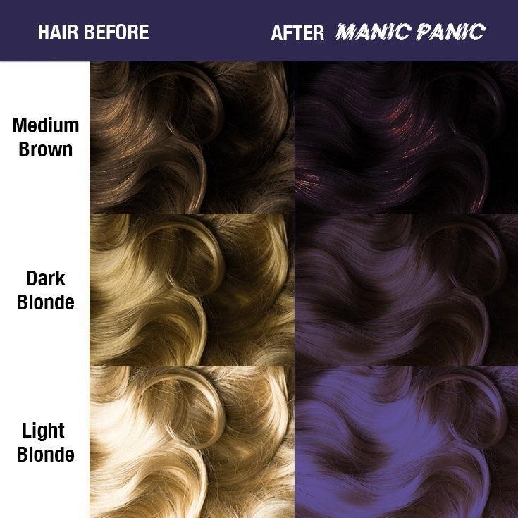 manic panic israel מאניק פאניק-צבעים משוגעים. Violet Night